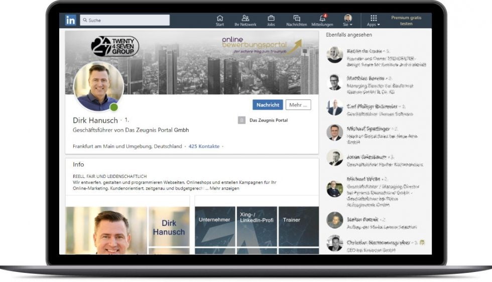 LinkedIn-Profi erstellen oder optimieren ⭐ inkl. Superstar-Status!